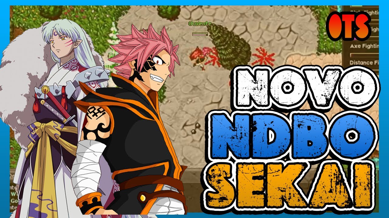 Muito personagem no NDBO Sekai - Anime Tibia Open Server - YouTube