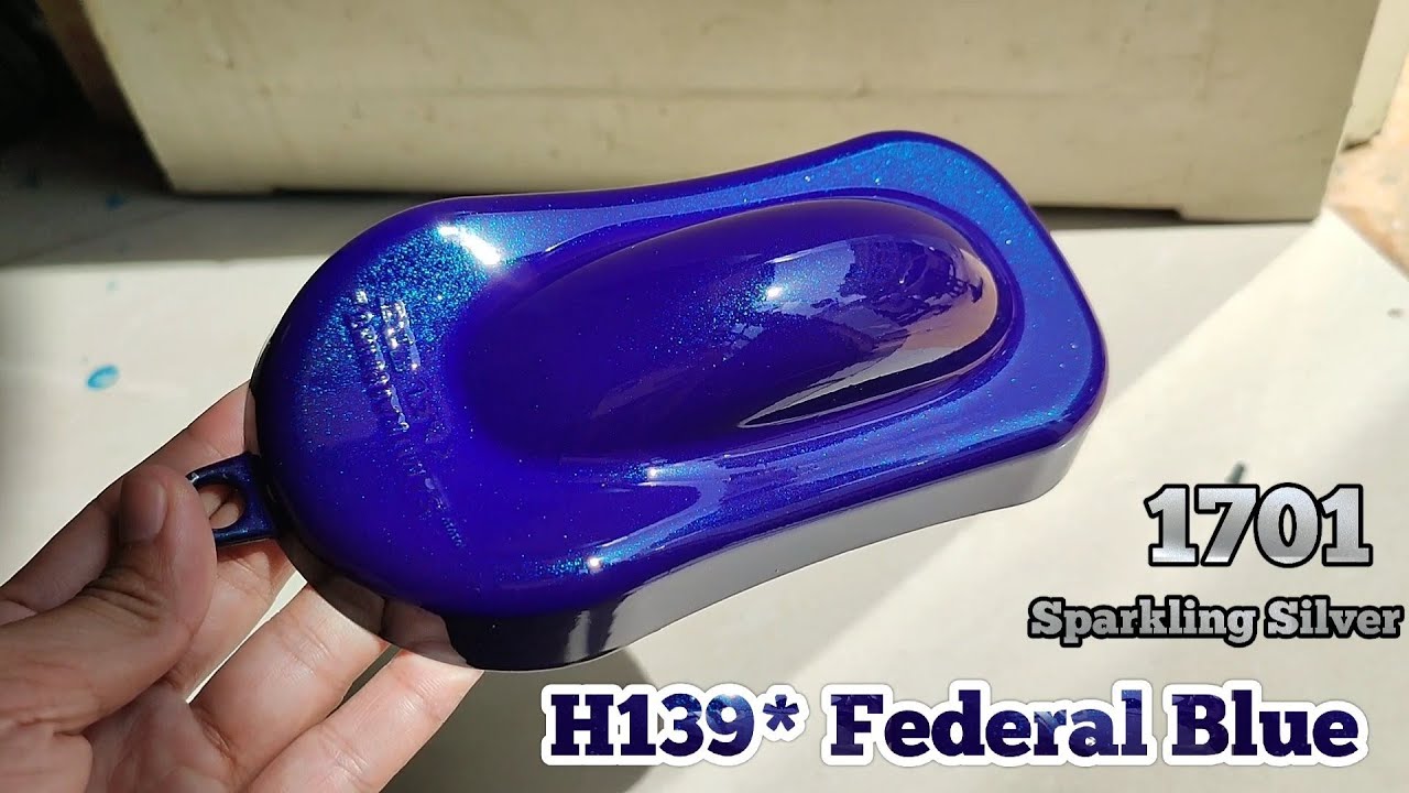 Tip to spray Samurai Paint 1701 Sparkling Silver + H139* - YouTube