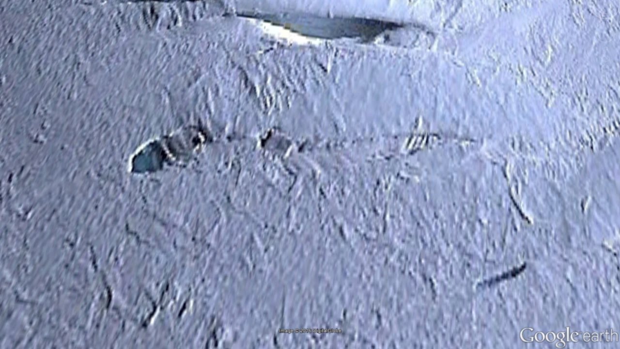 Alien Machines Buried Under Ice Exposed In Antarctica - Stunning ...