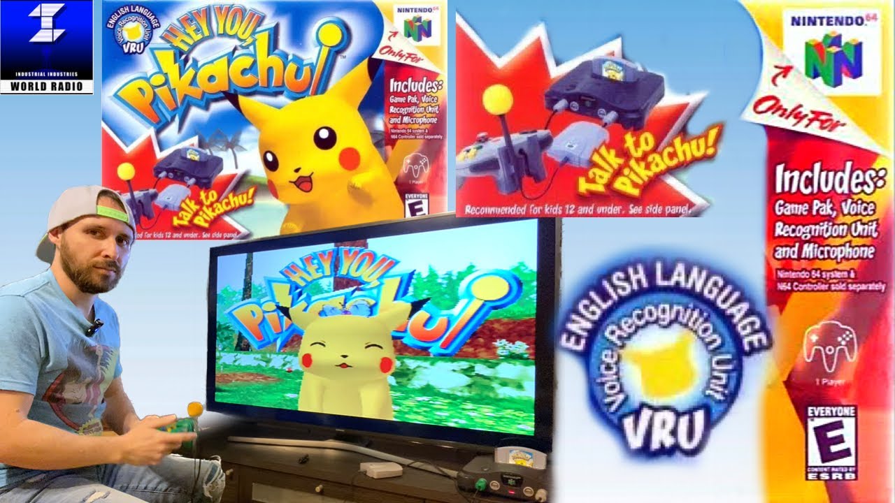 Hey You, Pikachu! | Nintendo 64 Playthrough | N64 Voice Recognition ...