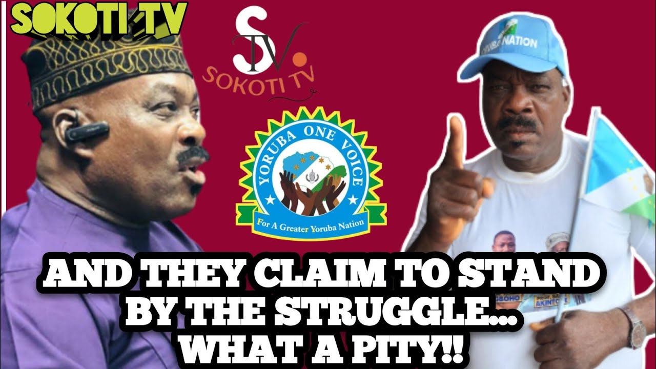 SOKOTI EXPOSES THE INTRUDERS OF YORUBA NATION YouTube