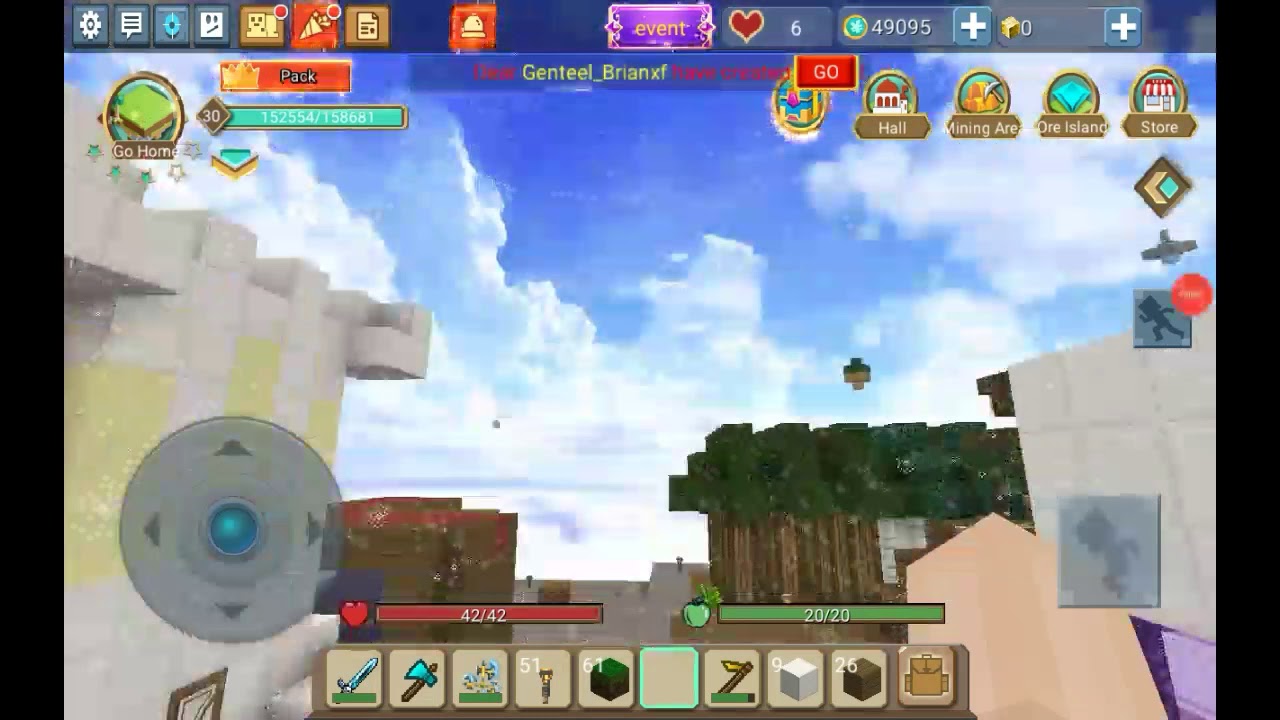 Skyblock blockman go blocky mods minecraft episode 4 building mansion ...