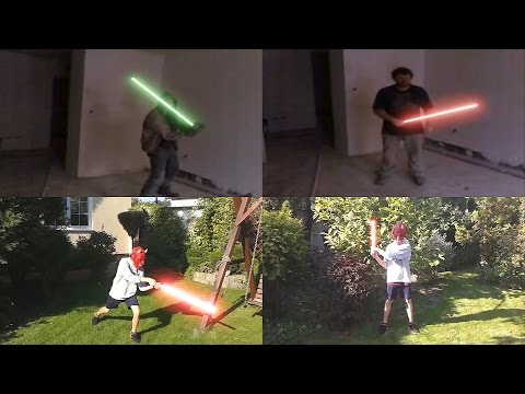 Compilation of all my attempts to create "Lightsaber" effect from "Star ...