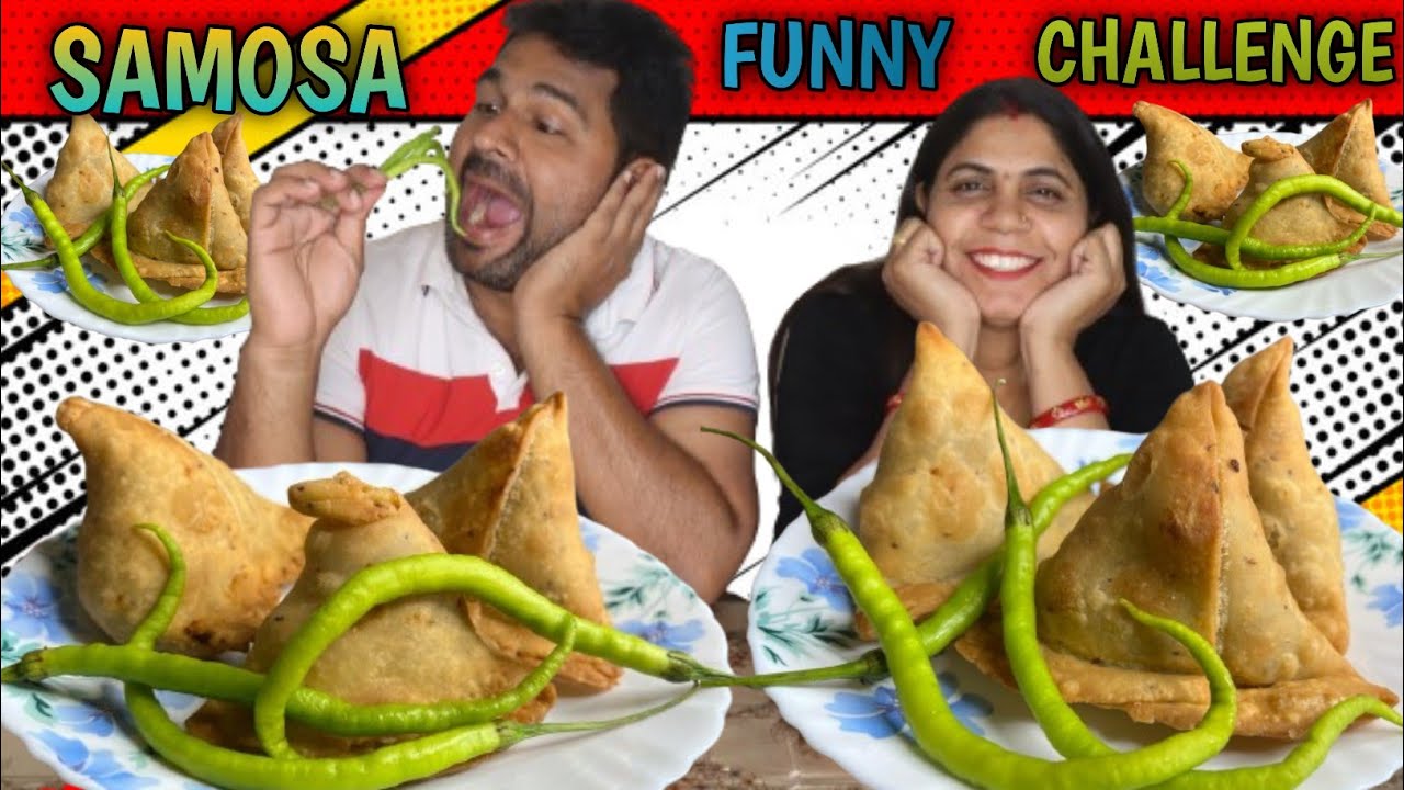 TASTY SAMOSA EATING CHALLENGE | SAMOSA CHALLENGE | STREET FOOD ...