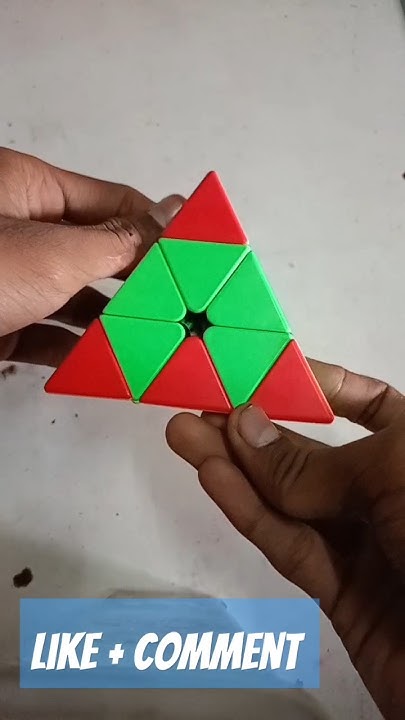 pyraminx new pattern unlocked 🤯 #cube #tricks #trending #shorts - YouTube
