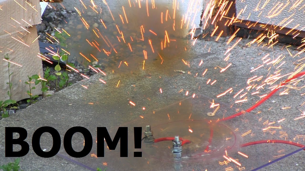 3400J Electrical explosion - YouTube