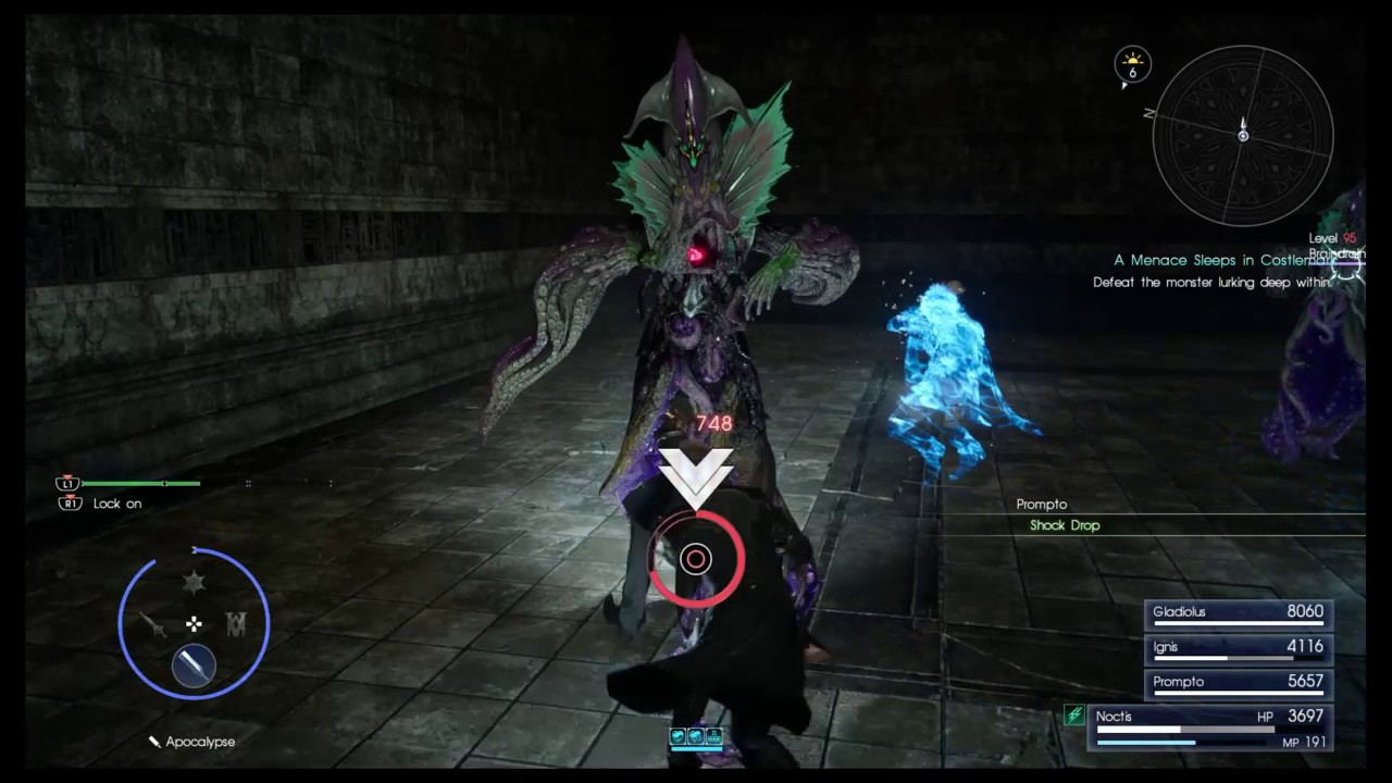 Final Fantasy XV gameplay walkthough after use umbra part 200 - YouTube