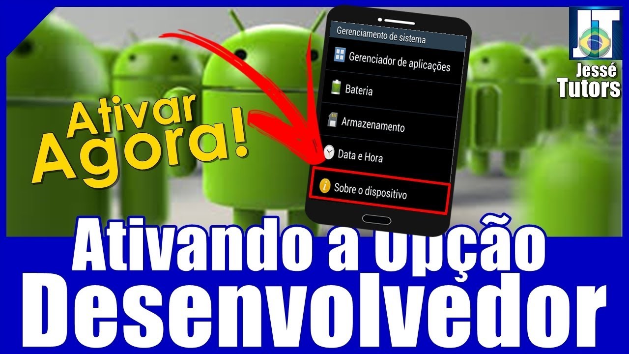 Como ATIVAR O MODO DESENVOLVEDOR no CELUALR / Como ATIVAR a OPÇÃO DE ...