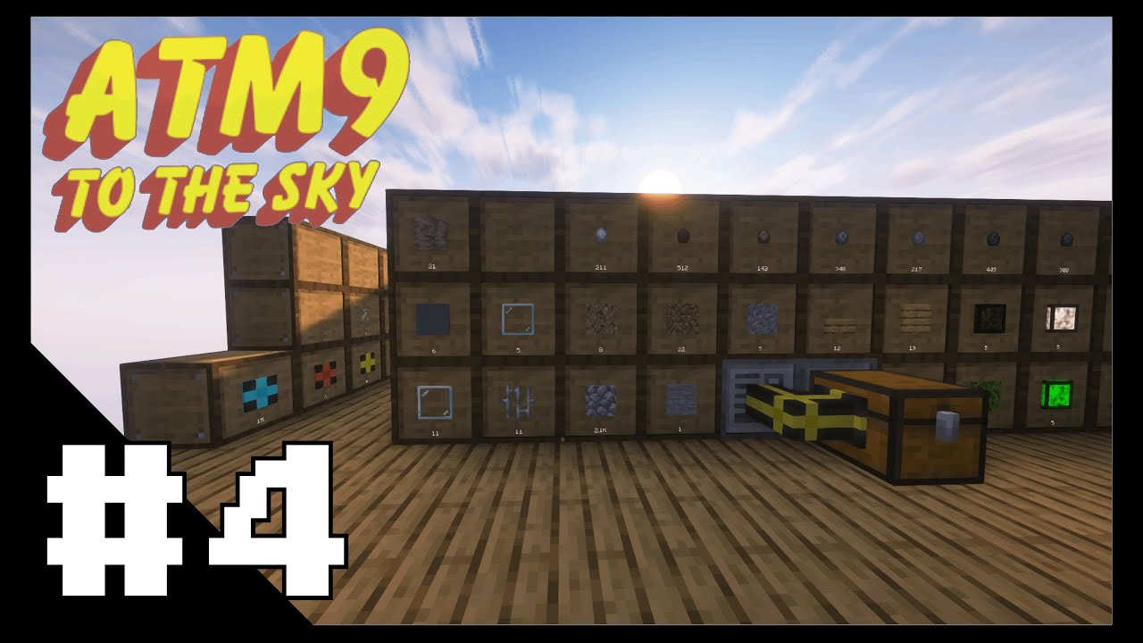 Expanding The Drawer Wall | ATM9 To The Sky - YouTube