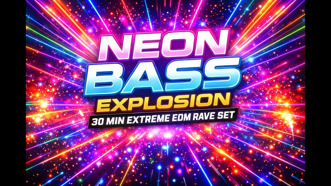 Neon Bass Explosion | 30 Minute Extreme EDM Rave Set - YouTube