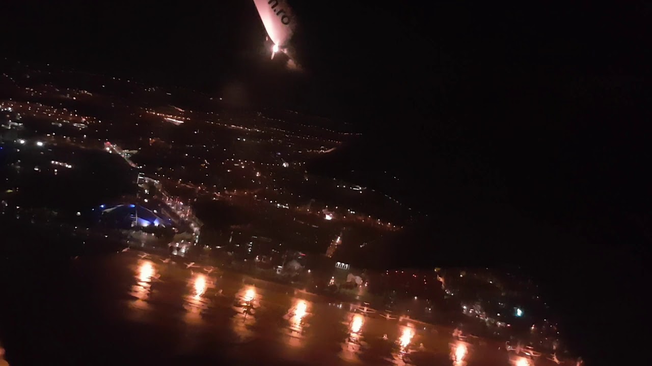 Decolare TAROM RO402 NCE-OTP YR-BGH (B737-78J WL) 02.09.2018 - YouTube