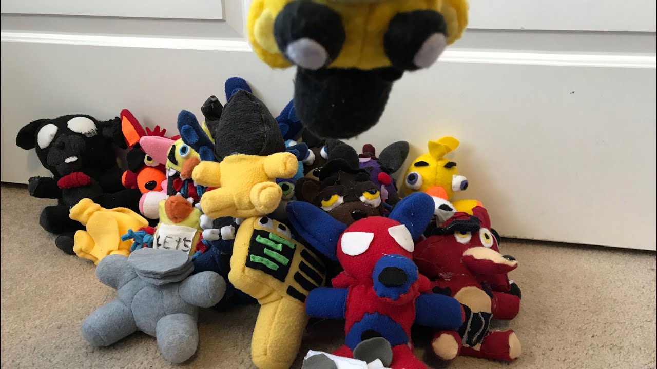 My full custom handmade fnaf plush collection!! - YouTube