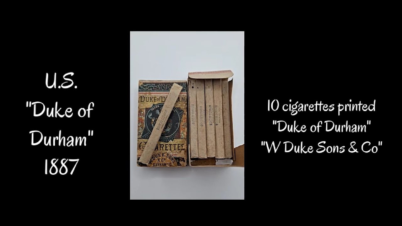 Ever wondered what 100 year old cigarettes look like? - YouTube