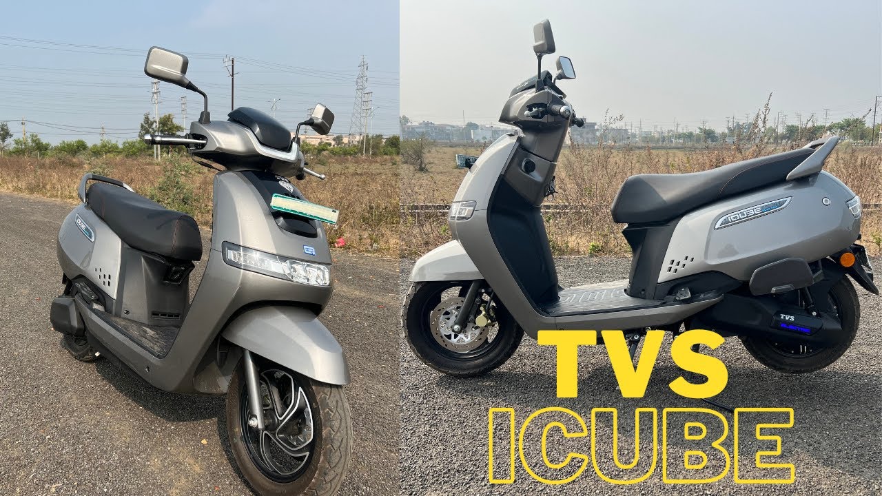 TVS I CUBE ELECTRIC |Detailed Review | Driving impressions - YouTube