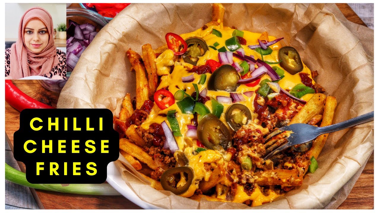 Ultimate Chilli Cheese Fries Recipe | Restaurant Style | Cook with ...