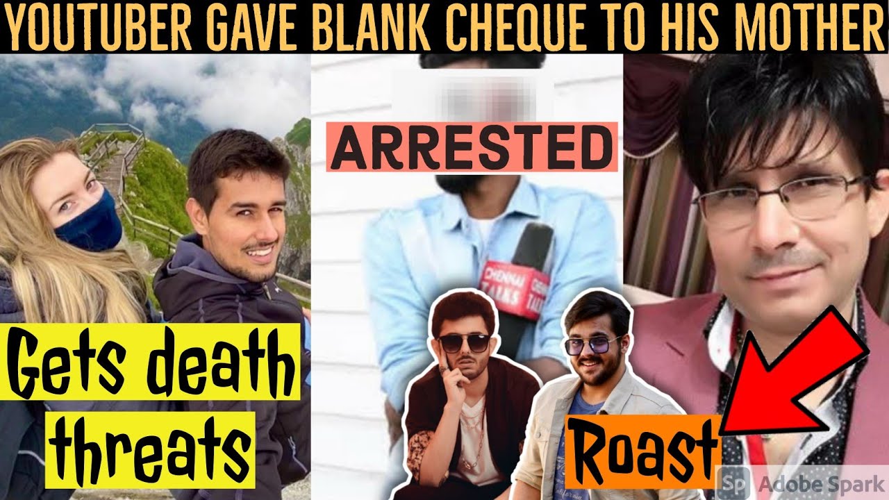 BIG TIKTOKER gave blank cheque to mother,Dhruv Rathee & Gf in trouble ...