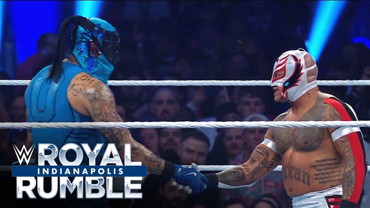 Rey Mysterio y Penta arrancaron el Royal Rumble: Royal Rumble ...