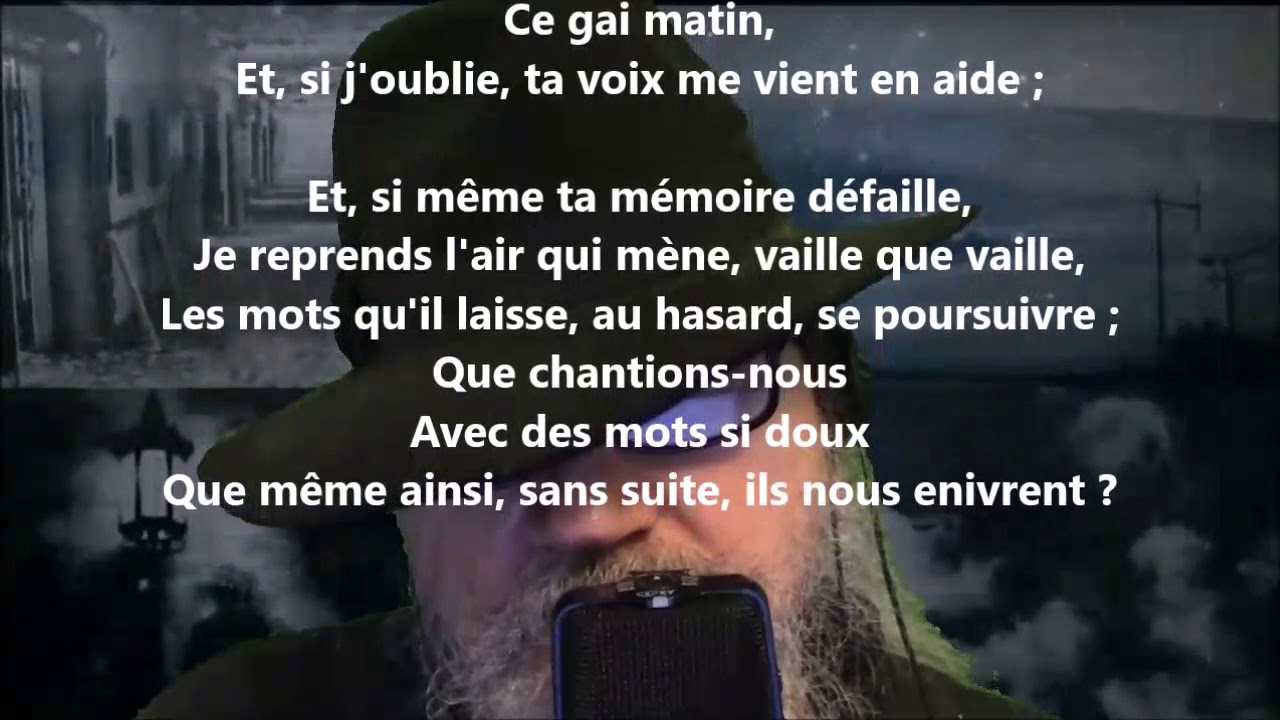 Les feuilles - Francis Vielé-Griffin lu par Yvon Jean - YouTube