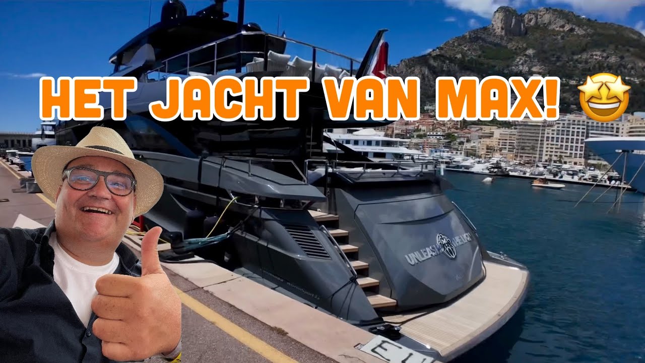 Het Jacht van Max! 33 meter schoon aan de haak! 🤩😍 - YouTube