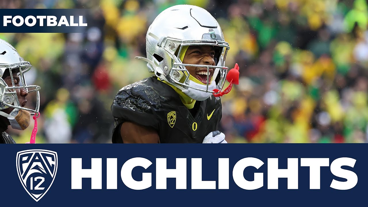 No. 6 Oregon vs. California Football Highlights | 2023 Season - YouTube
