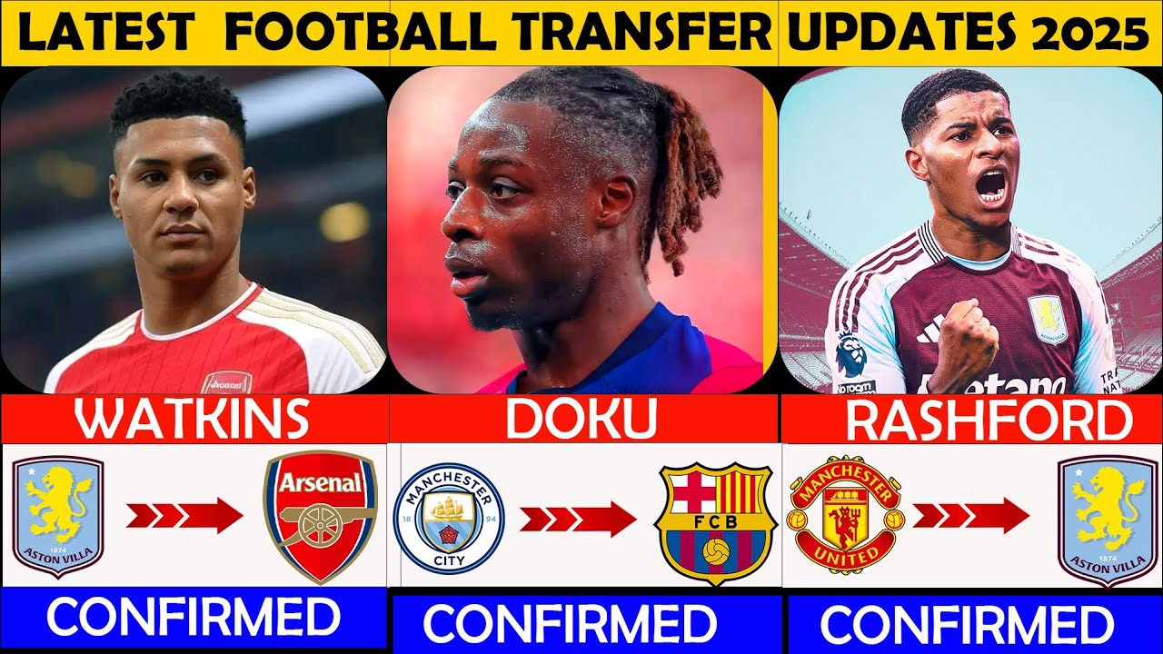 🚨THE LATEST CONFIRMED TRANSFER NEWS AND RUMOURS WINTER TRANSFERS 2025# ...