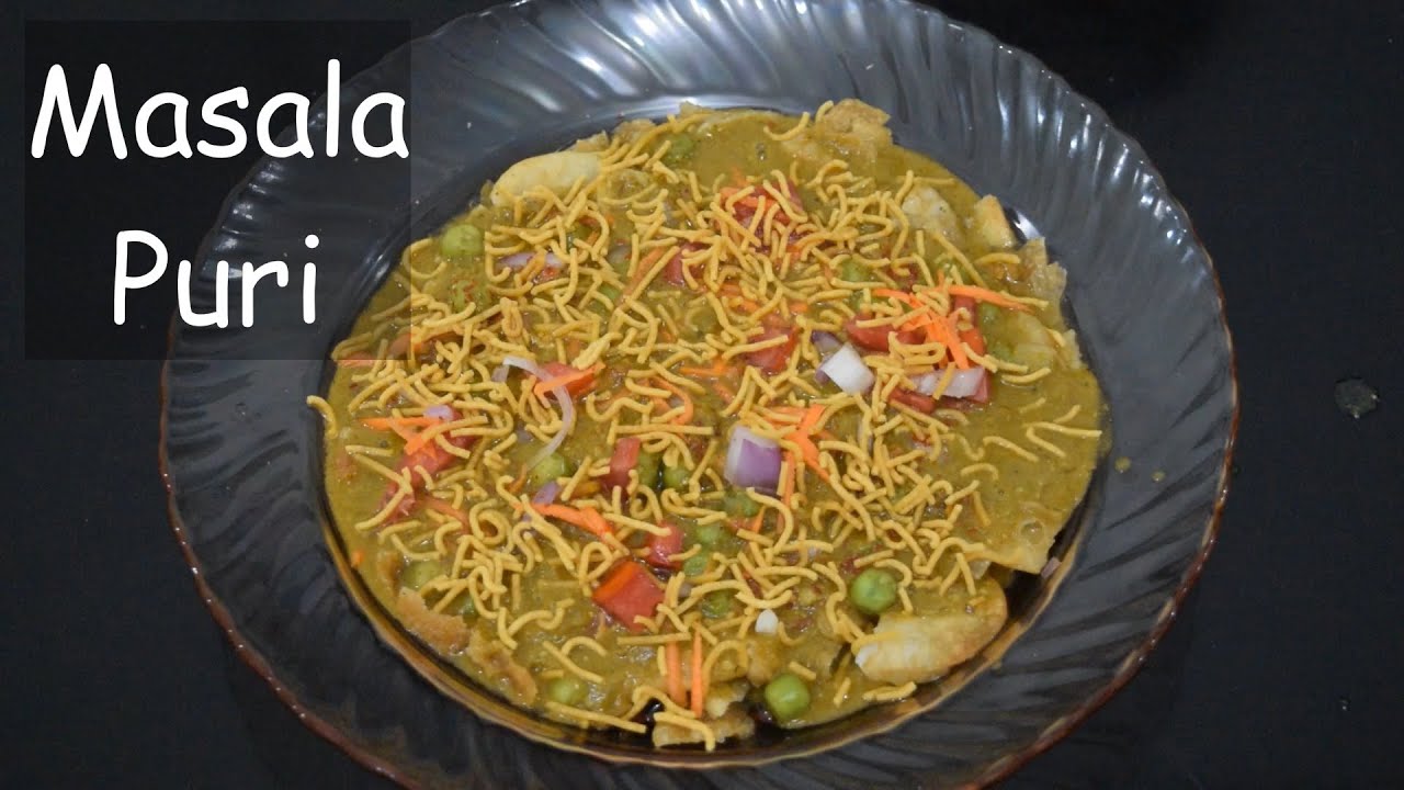 Masala Puri || Bangalore Street style Masala Puri - YouTube