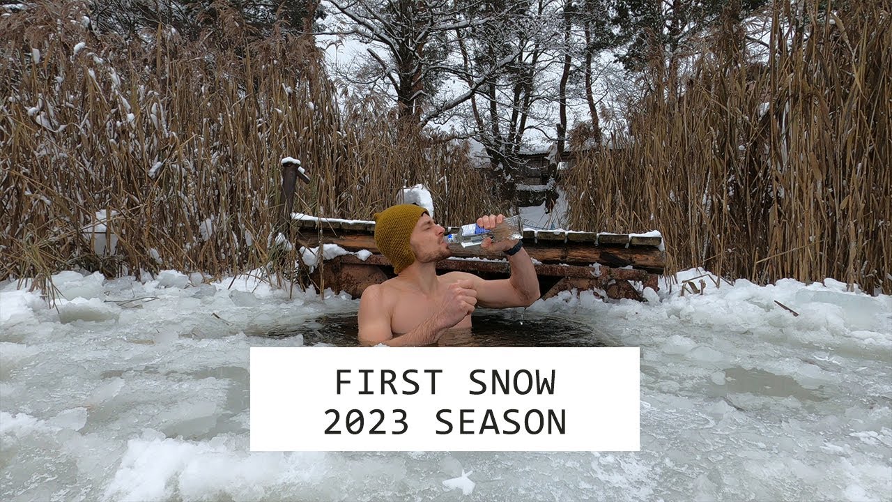 First snow 2023 Season - YouTube
