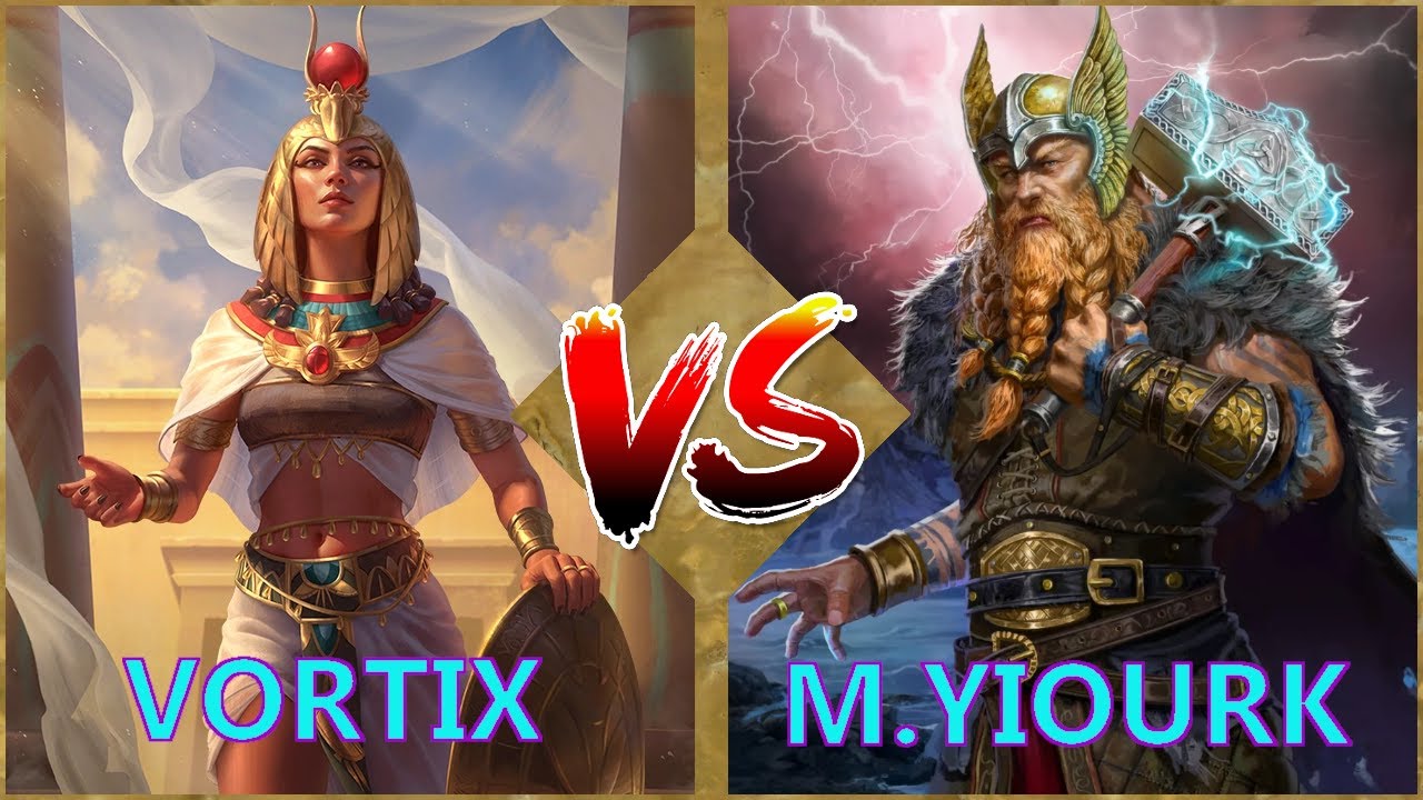 AoM Retold Competitivo: Lanceros OP con Veneno Thor (M.Yi) vs Isis (Vortix) - YouTube