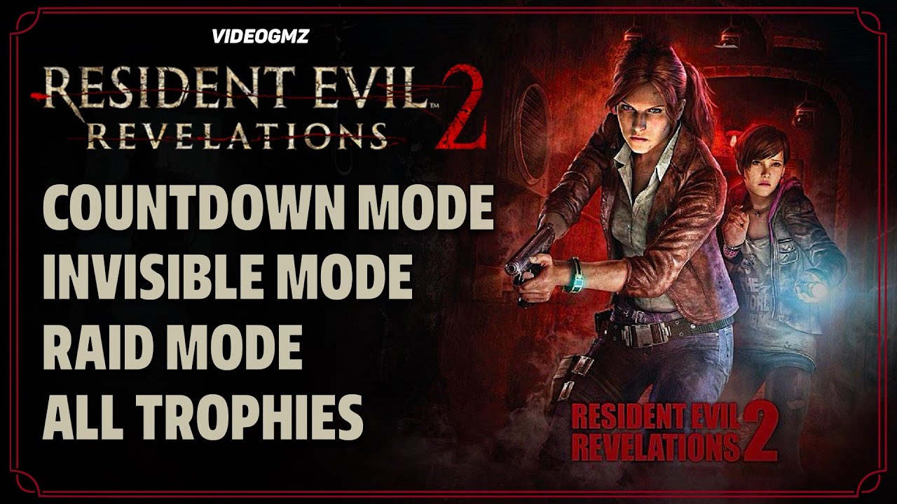 Resident Evil Revelations 2 | Countdown Mode | Invisible Mode | Raid ...