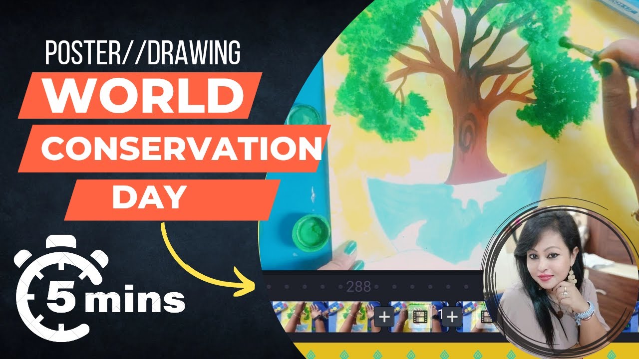 WORLD NATURE CONSERVATION DAY DRAWING ||NATURE CONSERVATION DAY POSTER ...