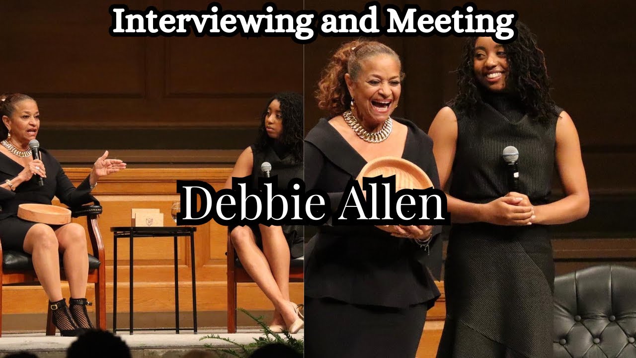 Interviewing the Legend, Debbie Allen | Vlog & GRWM - YouTube