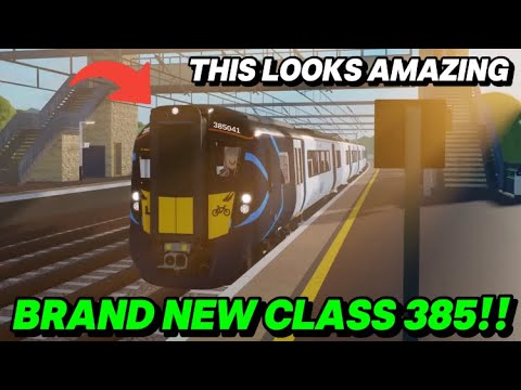 Driving THE NEW Class 385 in SCR (SCR Update review week) - YouTube
