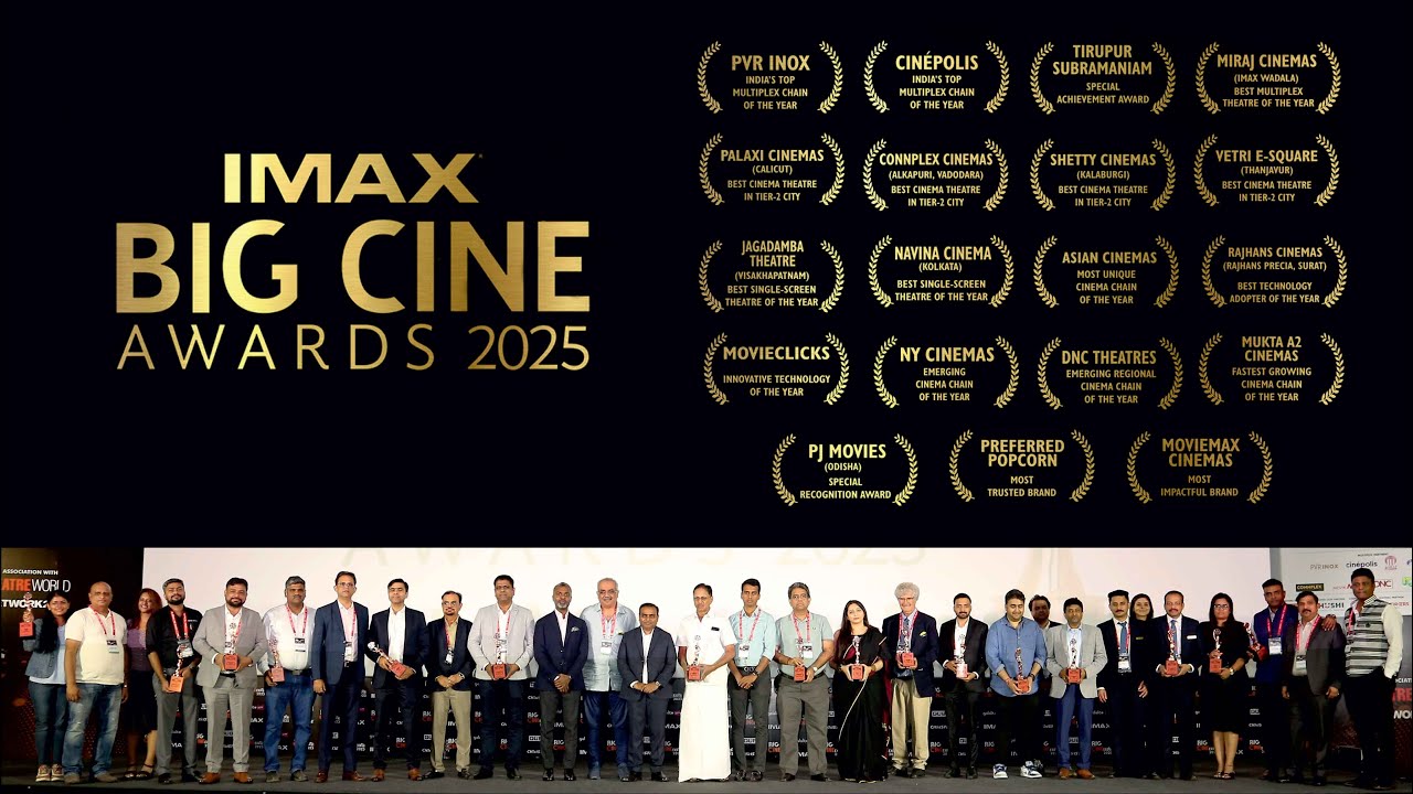 IMAX BIG CINE AWARDS 2025 - YouTube