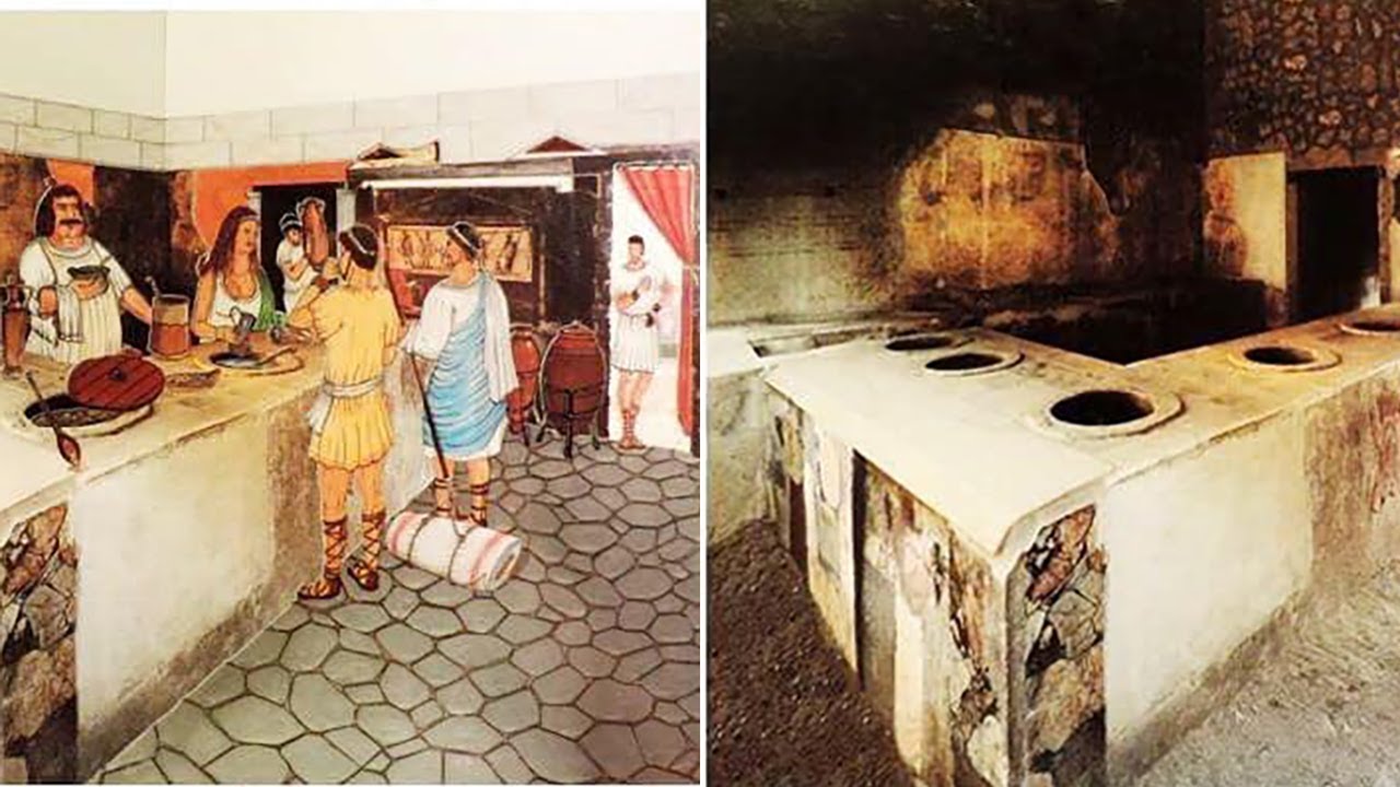 Thermopolium: The Fast Food Restaurants of The Roman Empire - YouTube