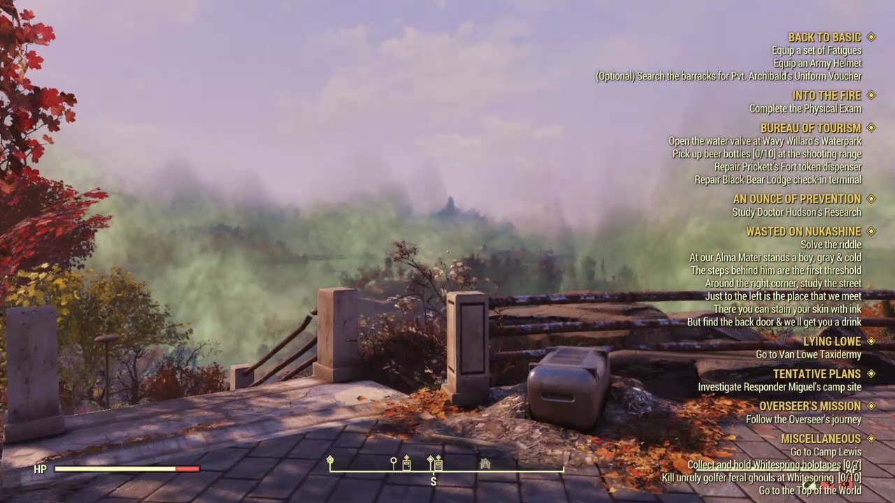 Fallout 76 Radiation Storm in The Forest - YouTube