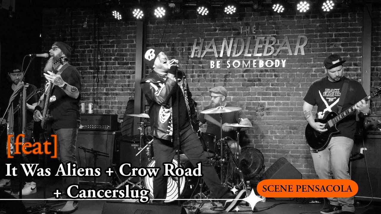 It Was Aliens - Crow Road - Cancerslug (Live @ The Handlebar) - YouTube