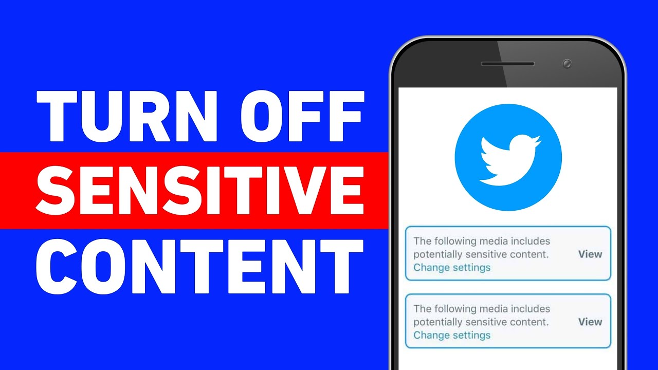 How to Change Your Twitter Settings to See Sensitive Content - YouTube