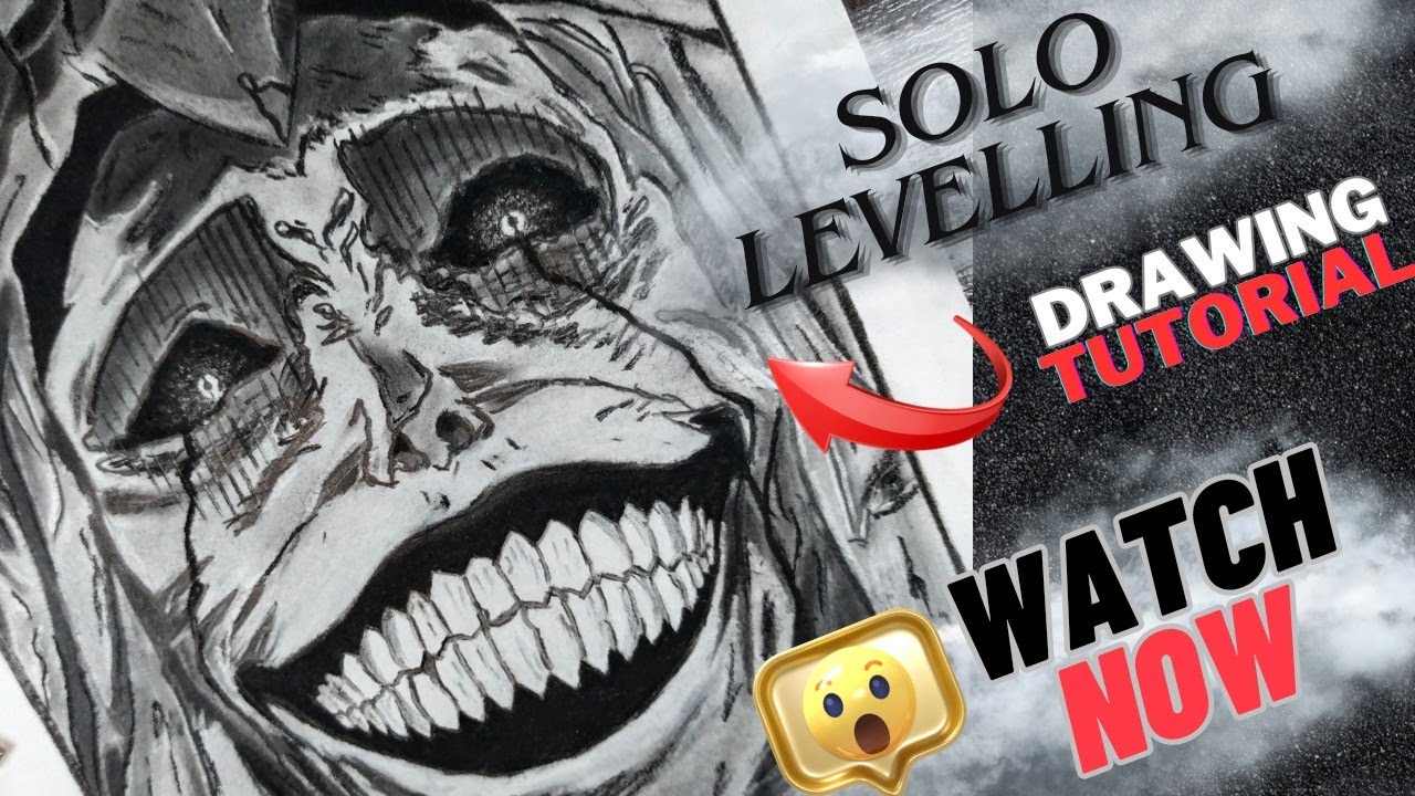 Drawing famous anime character | SOLO LEVELING | - YouTube