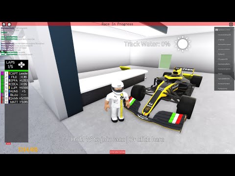 the roblox formula 1 video - YouTube