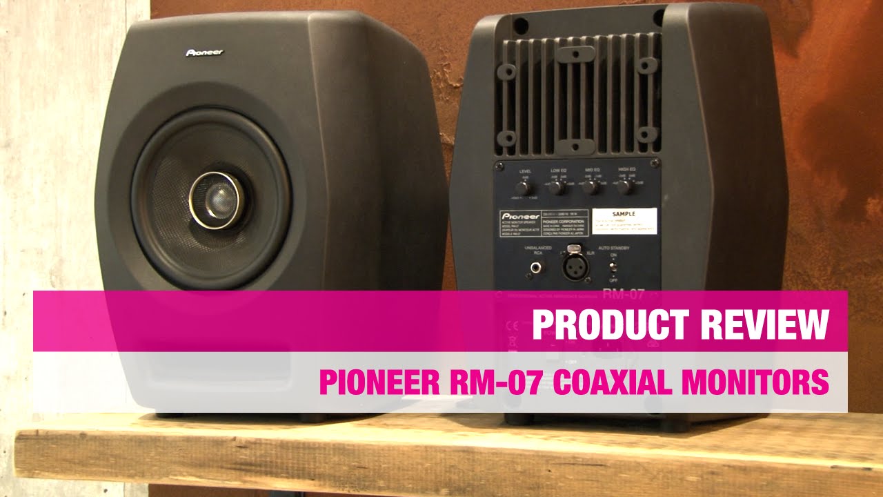Musikmesse 2015 - Pioneer RM-07 Coaxial Monitors - YouTube