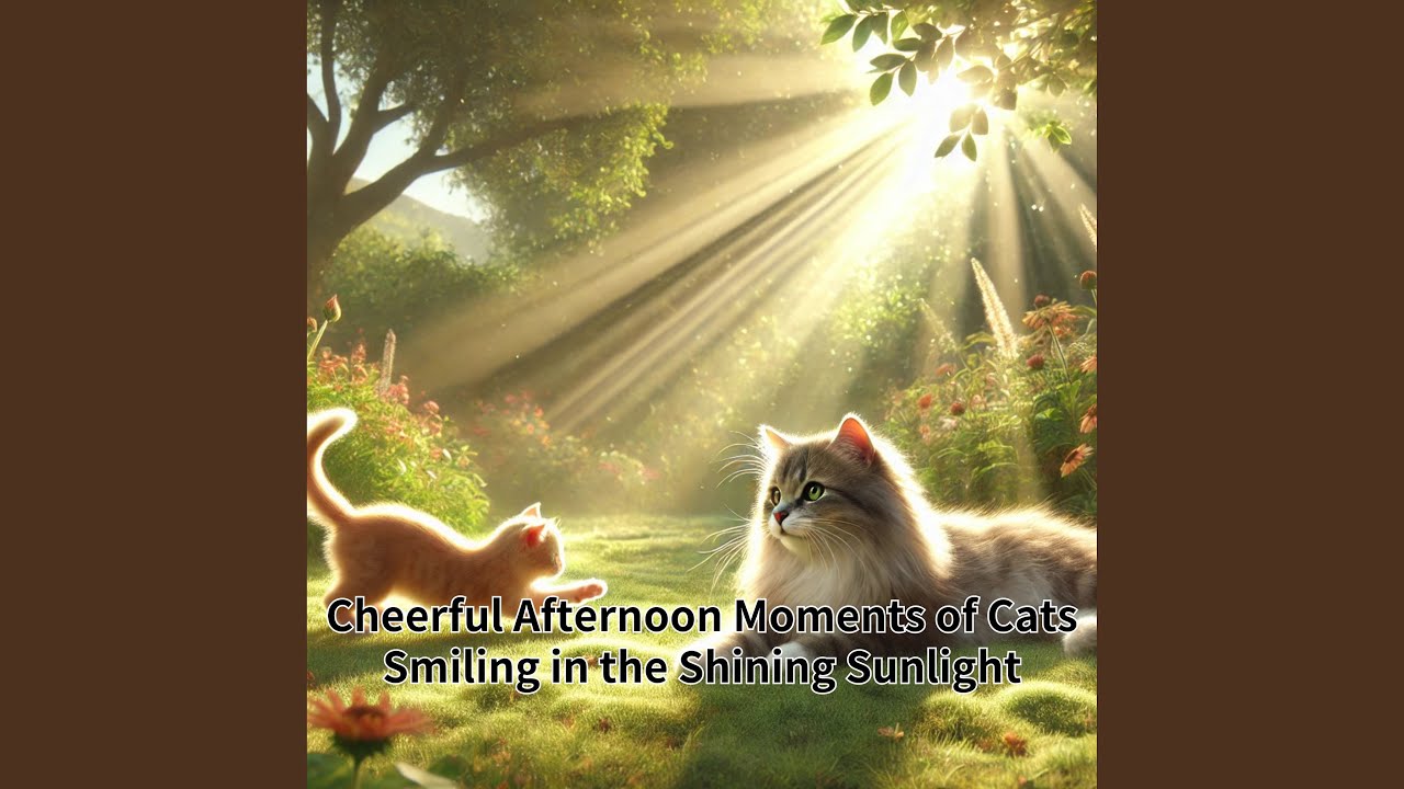 Cheerful Afternoon Moments of Cats Smiling in the Shining Sunlight ...