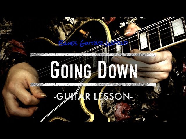 Freddie King - How to play “Going Down” Guitar Solo Chords - Chordify