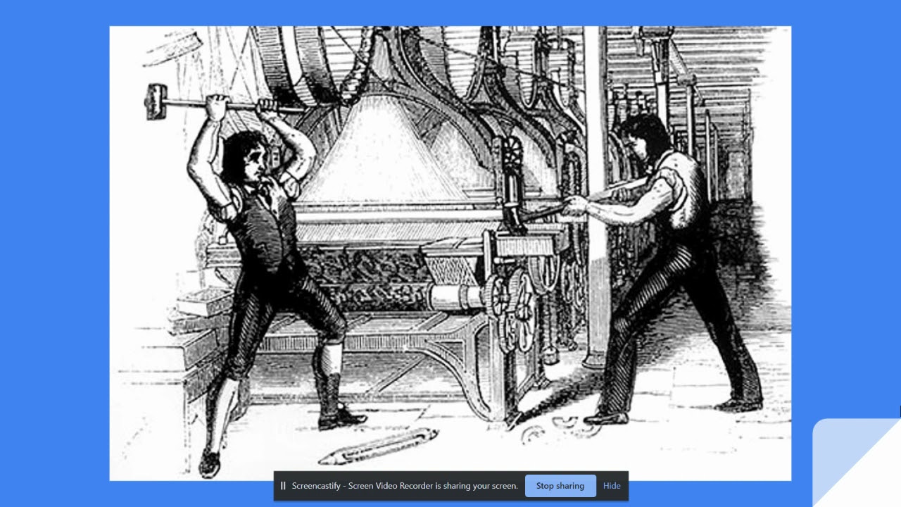 The Luddite Movement - YouTube