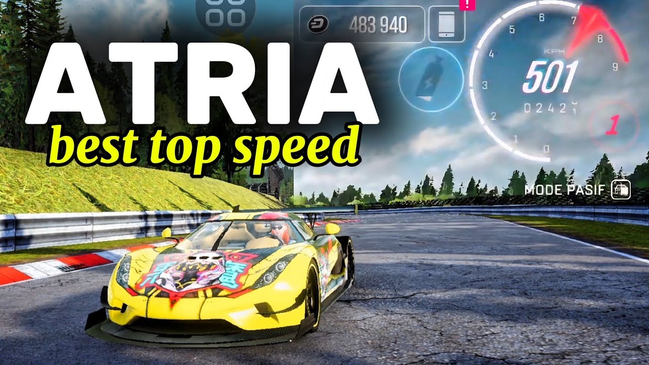 BEST TUNING TOP SPEED ATRIA MAX LEVEL || DRIVE ZONE ONLINE - YouTube