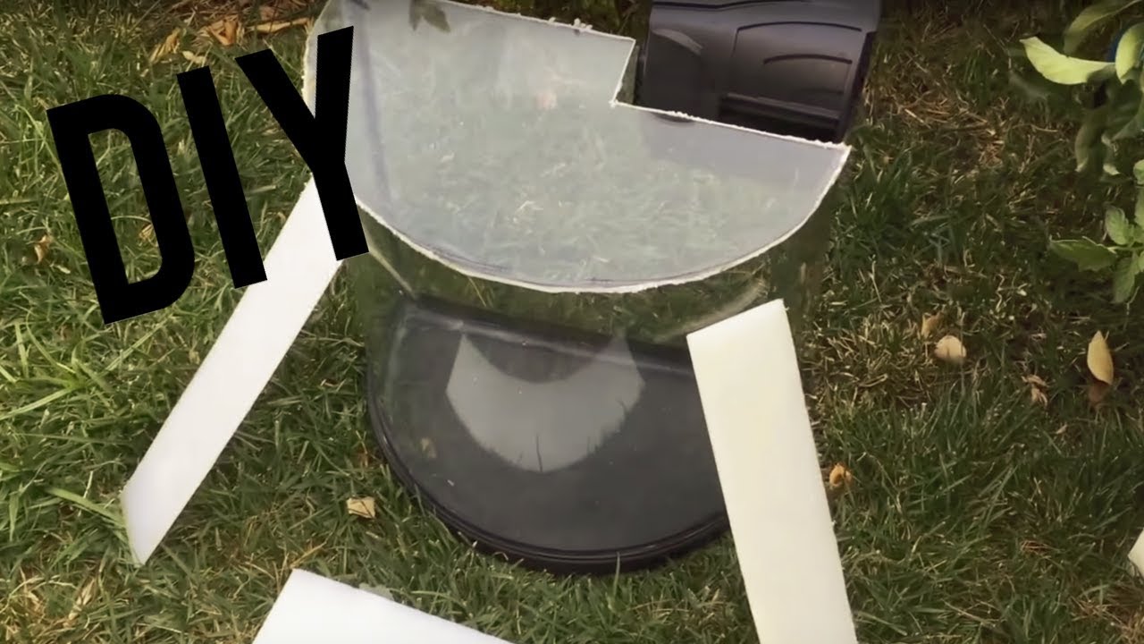 DIY Custom LID for BOWLFRONT AQUARIUM - Part 1 - YouTube