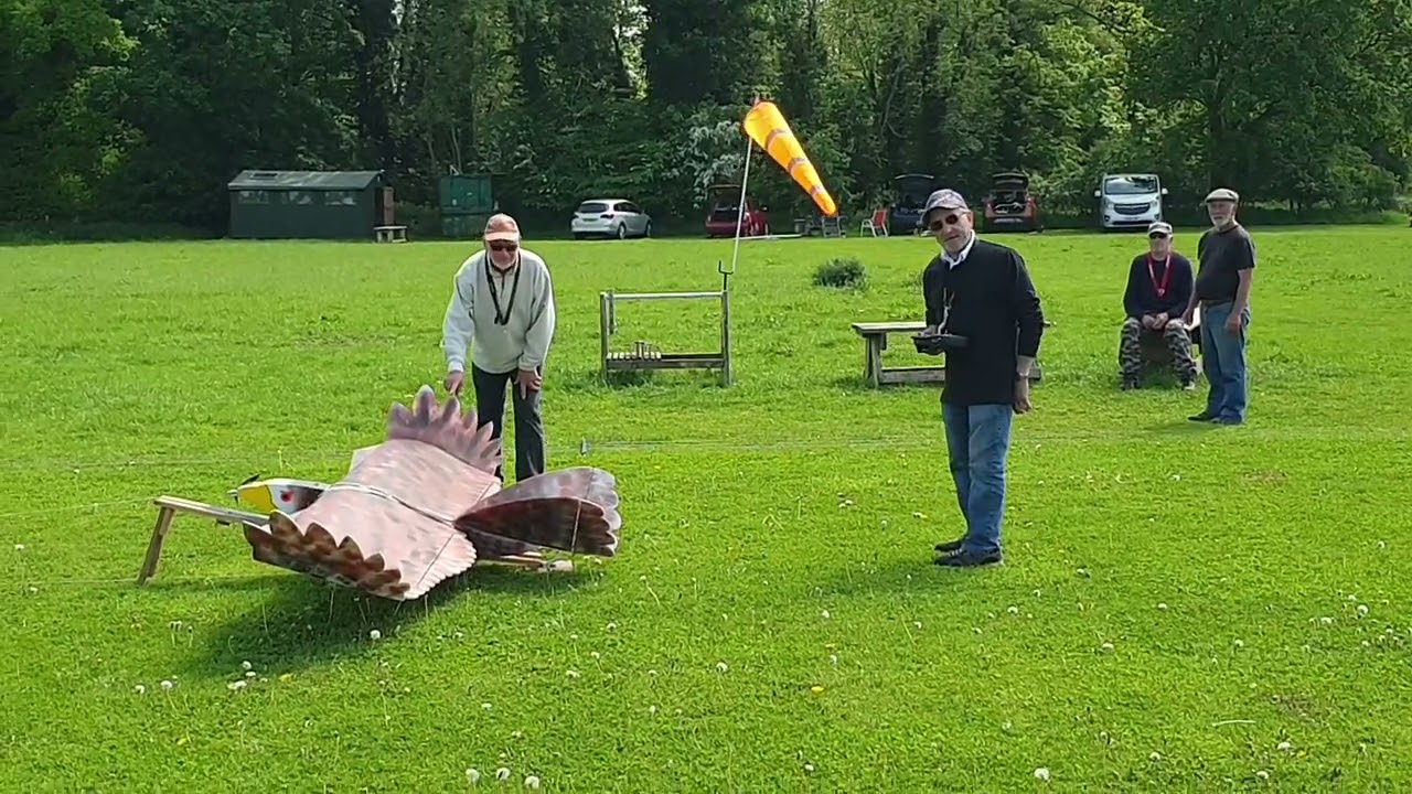 GIANT 12FT RC EAGLE AT THE CRCAC STAFFORDSHIRE 15/5/22 - YouTube