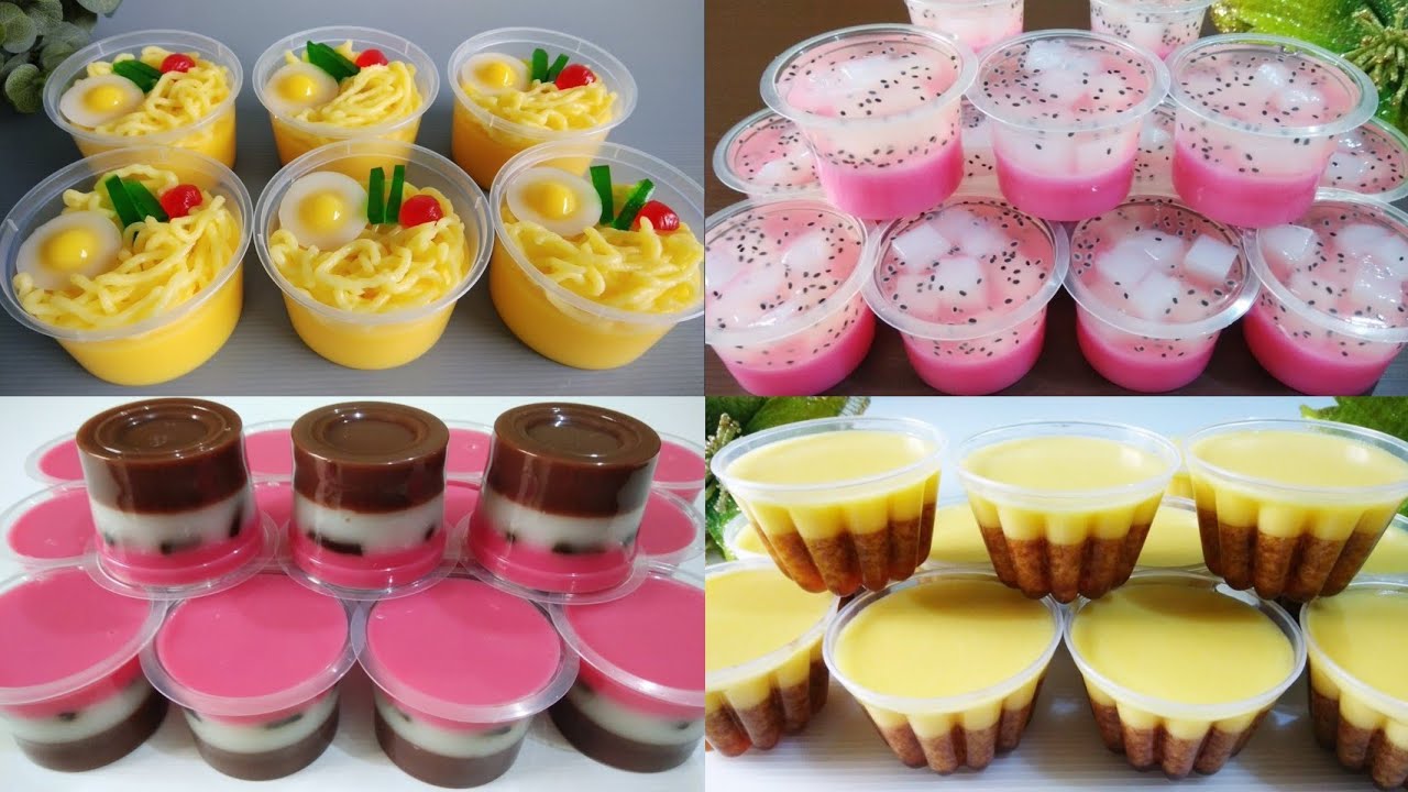 4 RESEP PUDING CUP COCOK IDE BISNIS JUALAN UNTUNG BANYAK MUDAH DI BUAT ...