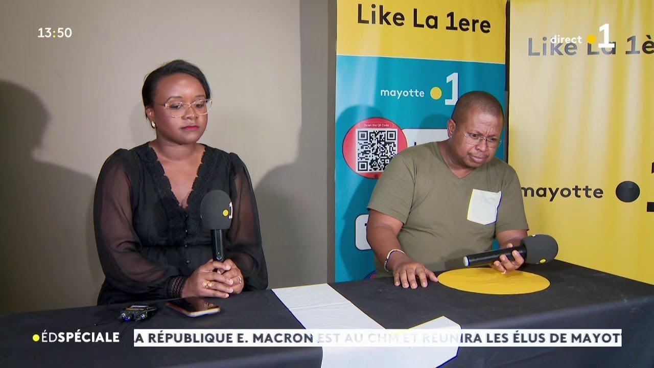 🔴EDITION SPÉCIALE en DIRECT de Mayotte pour la venue du président de la ...