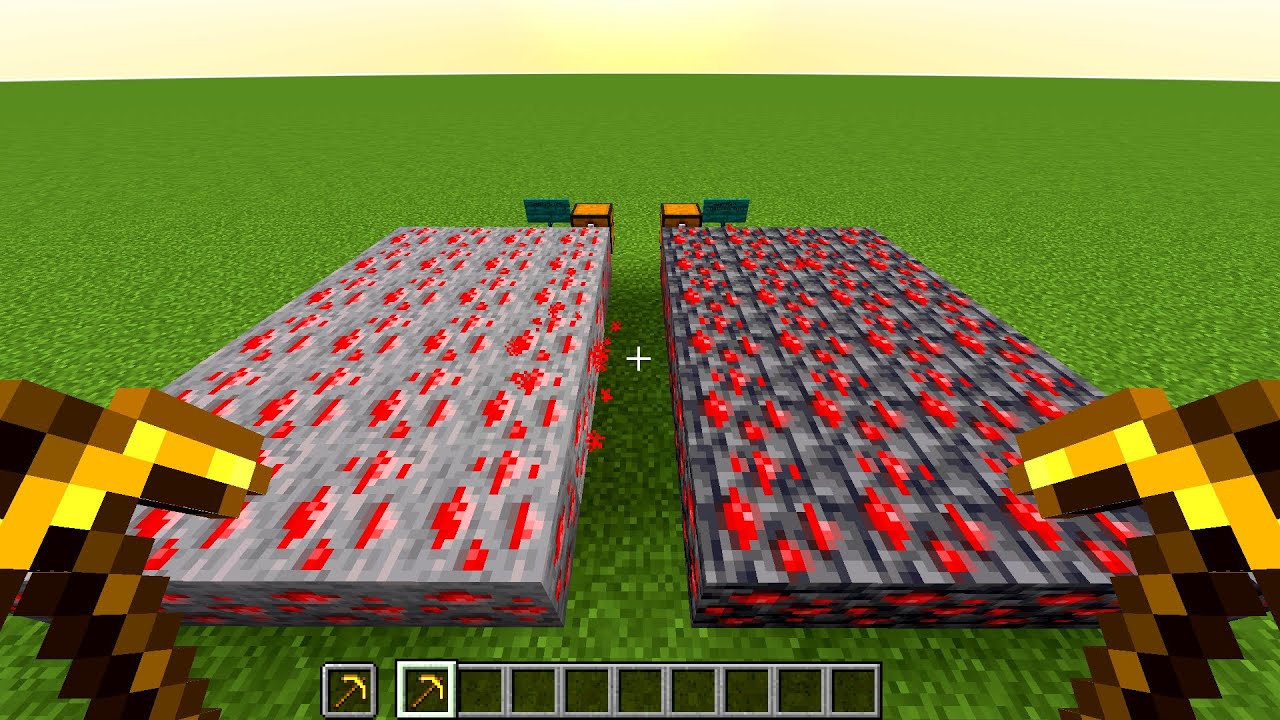 which redstone ore is better? - YouTube