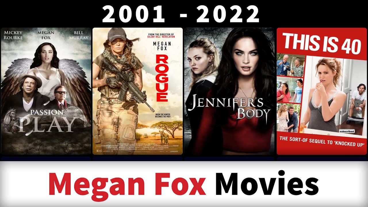 Megan Fox Movies (2001-2022) - Filmography - YouTube